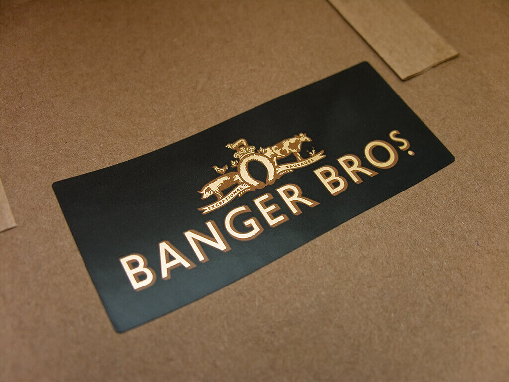 SomeOne cooks up Banger Bros identity.